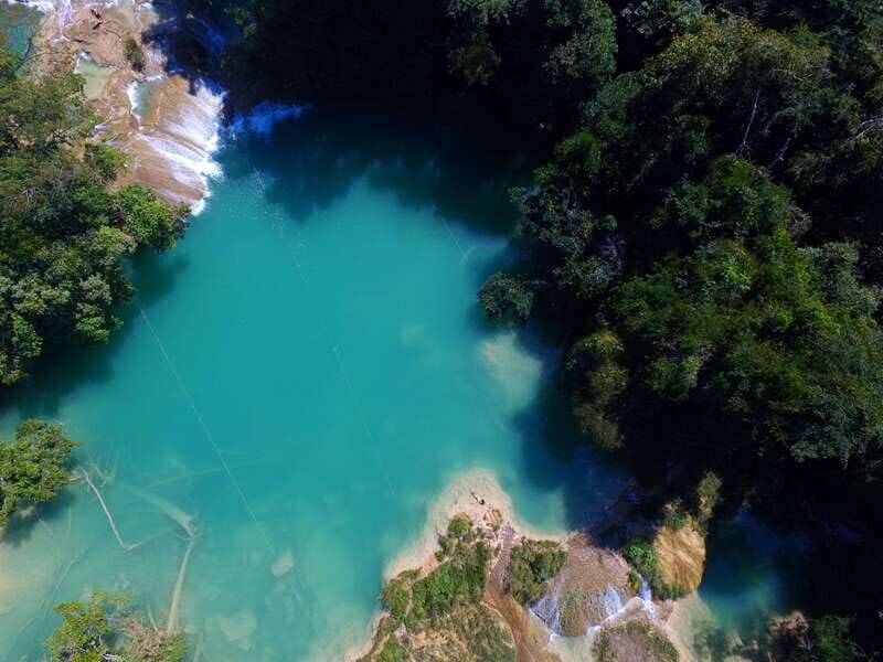 From Palenque: Roberto Barrios waterfalls - The Authentic, Relaxed Waterfall Experience
