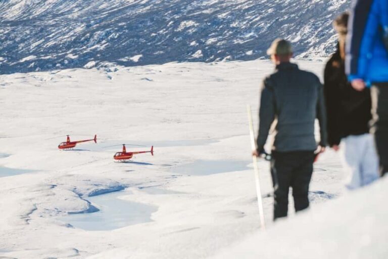 From Palmer: Knik Glacier Helicopter Tour - The Itinerary: From Takeoff to Glacier Footsteps