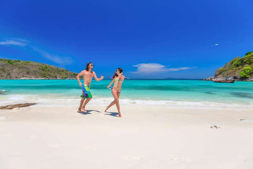 From Phuket: Coral Island Kahung Beach Speedboat Trip - Coral Island Arrival: The Beach and the Views