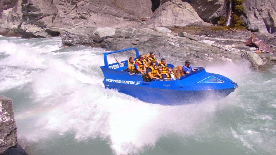 From Queenstown: Skippers Canyon Jet Boat Ride - A Visually Stunning Stop at Pipeline Bungy