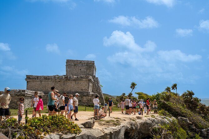Full Day Tulum Ruins Tour Cenote and Swimming with Sea Turtles - Snorkeling with Sea Turtles at Akumal Beach