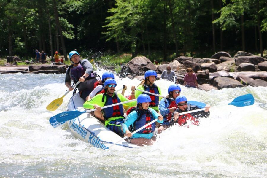 Full River Ocoee Whitewater Rafting Trip with Shore Lunch - The Adventure on the Ocoee River