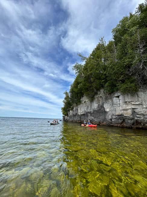 Gills Rock: Door Bluff Shipwreck Kayak Tour - The Itinerary in Detail