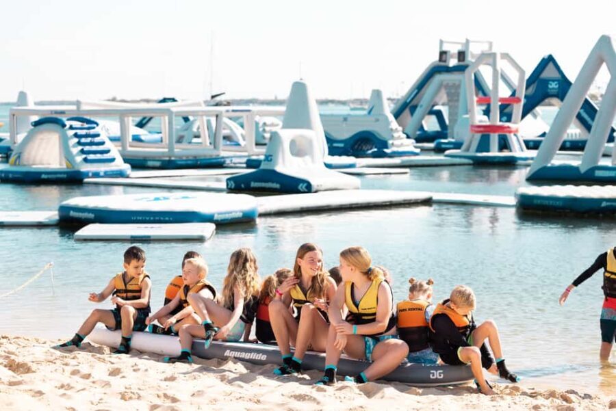 Gold Coast: GC Aqua Park Session in Broadwater Parklands - The Experience in Detail