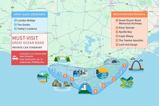 Great Ocean Road Private Customised One Day Tour - Practical Considerations