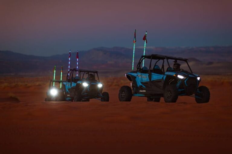 Greater Zion: UTV Rip and Ride at Sand Hollow Dunes - What You Can Expect: A Step-by-Step Breakdown