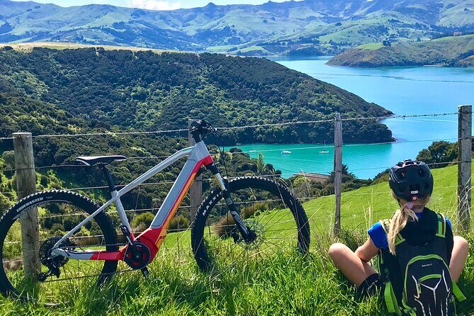 Guided Electric Mountain Bike Tour- Akaroa Explorer - How the Itinerary Unfolds