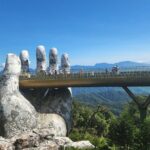 Guided Tour toGOLDEN BRIDGE,MARBLE MOUTAIN,DRAGON BRIDGE fromTIEN SA or CHAN MAY - The Itinerary in Detail
