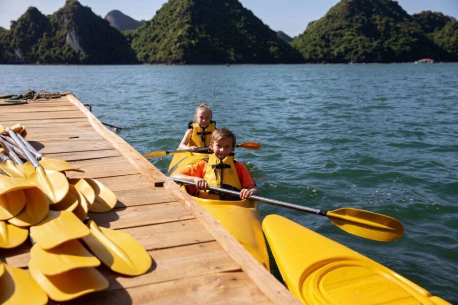 Ha Long & Lan Ha Bays: 2-Day Cruise with Meals & Kayaking - Day 2: Sunrise, Kayaking, and Water Activities