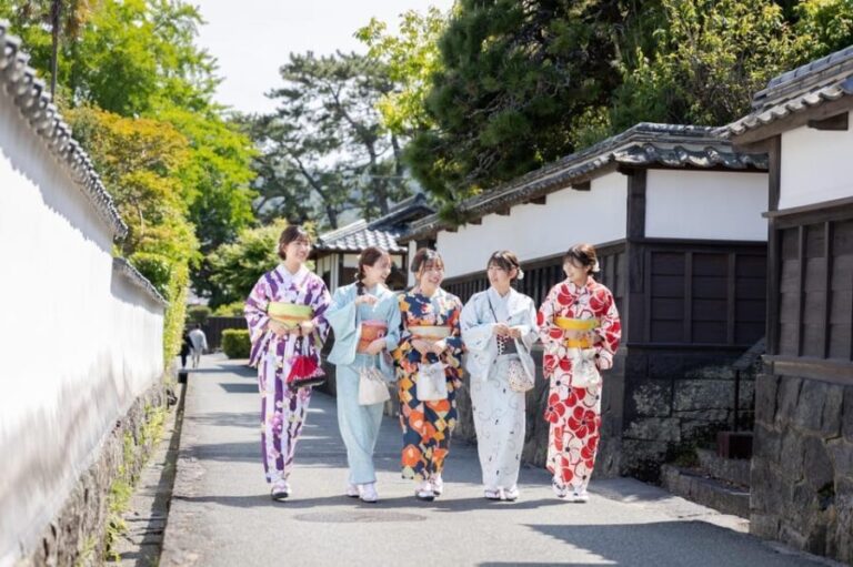 Hagi CityKimono experience in the castle town - What the Kimono Experience Entails