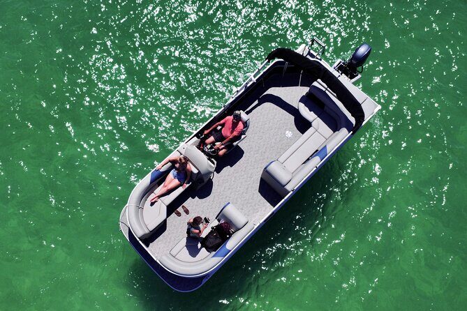 Half Day 60HP Pontoon Rental to Shell Island - The Experience at Shell Island