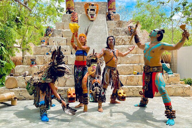 Half-Day Island Tour with Mayan Experience & Beach Break - The Itinerary in Detail