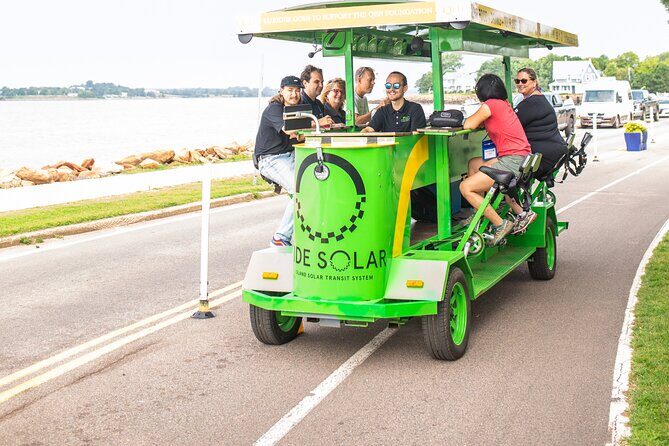 Halifax waterfront SOLAR Party Bike food & drink experience! - On-Board Experience & Group Dynamics