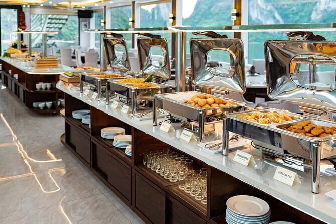 Halong Bay Day Tour Luxury Cruise With Jacuzzi and Buffet Lunch - What You Can Expect from the Itinerary