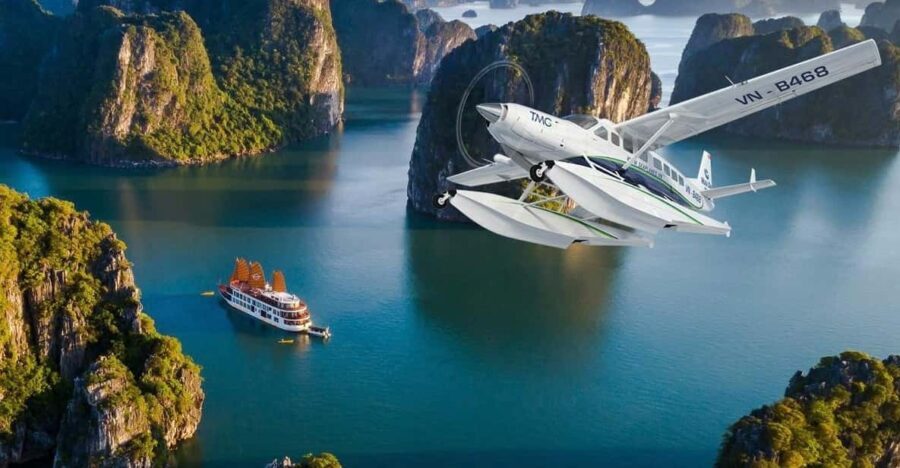 Halong Bay Seaplane - A bird's eye view experience from Sky - The Itinerary and Highlights