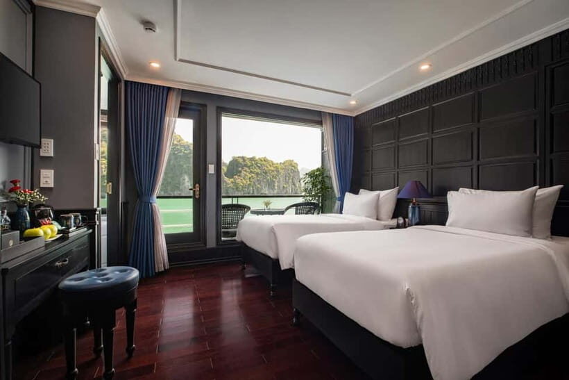 Hanoi: 2-Day Halong-Lan Ha Bay BEST SELLER 5* cruise balcony - What to Expect: A Closer Look at the Experience