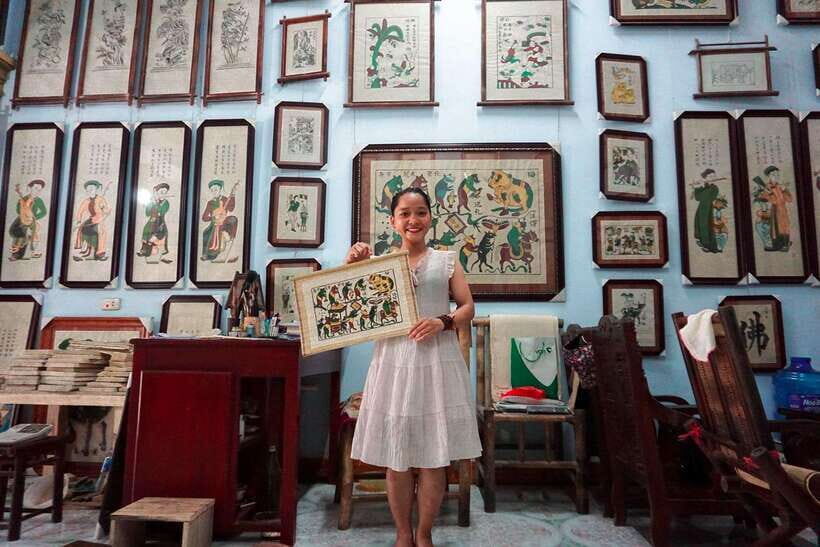 Hanoi: Cultural And Artistic Journey To Bat Trang, Dong Ho - From Clay to Canvas: Dong Ho Folk Paintings