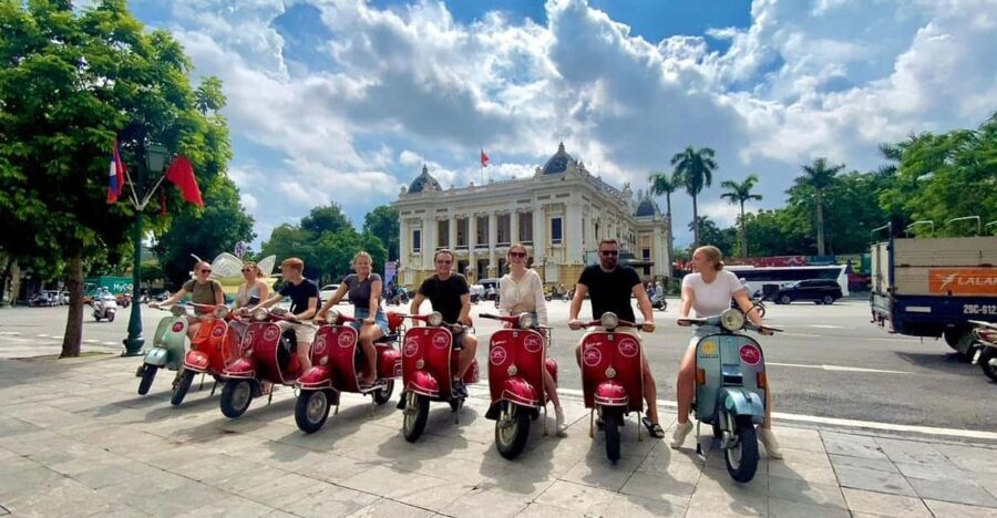 Hanoi: Food and Sightseeing Vespa Tour with 7 Tastings - Authentic Encounters and Genuine Insights