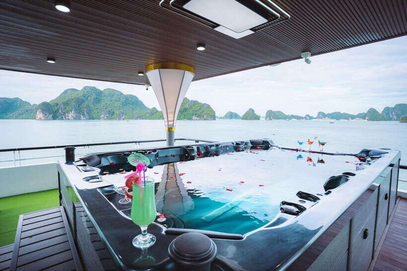 Hanoi: Ha Long Bay Day Tour - Apollo Cruise, Jacuzzi, Buffet - The Luxurious Apollo Cruise Experience