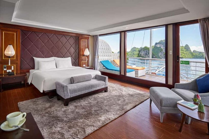 Hanoi: Ha long & Lan Ha Bay 5* cruises: bancony, all meals - What Makes This Cruise Stand Out