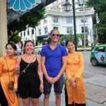 Hanoi Vespa Tours Led By Women: Hanoi City Vespa Tours - Huu Tiep Lake and the Downed B-52