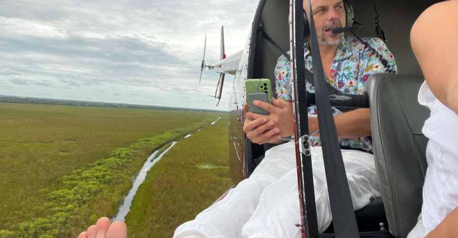 Helicopter: Everglades, Hard Rock Guitar & Beaches - The Wildlife and Shoreline Perspective