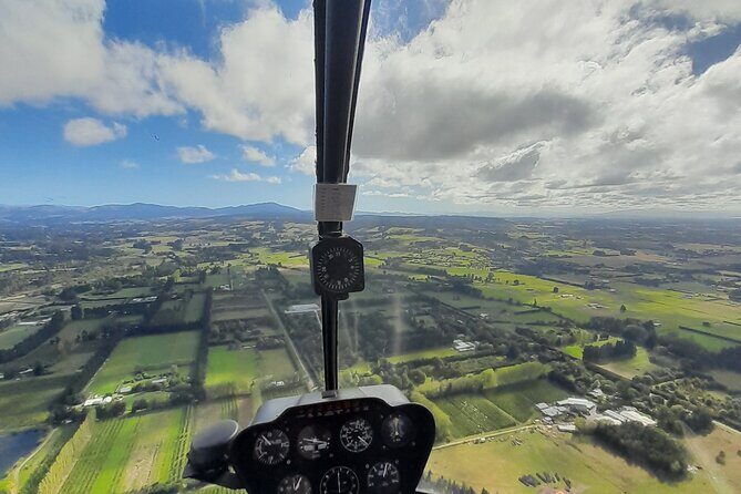 Helicopter trial Flight. Have a go at being the pilot - The Views and Flexibility