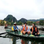 Highlight Ninh Binh Full Day Tour Tam Coc Boat, Mua Cave, Hoa Lu - First Stop: Hoa Lu Ancient Capital