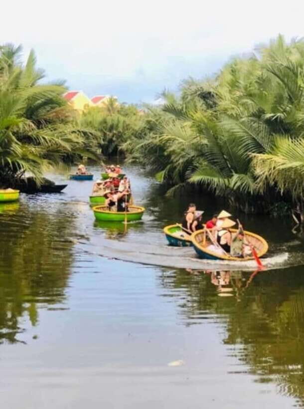 Hoi An: Basket Boat Ticket &Transfer 2Ways Cam Thanh Village - The Itinerary in Detail