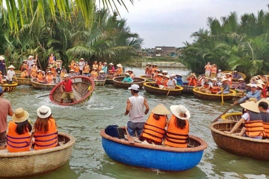 Hoi An : Cam Thanh Basket Boat Riding W Two-way Transfers - Transportation and Logistics: Easy and Hassle-Free