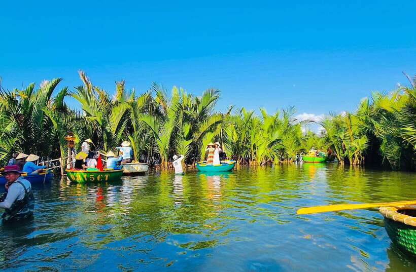 Hoi An: Coconut Basket Boat Rides with Two-way Transfers - The Authentic Charm of Cam Thanh’s Waterways