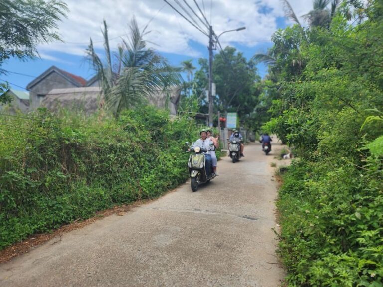 Hoi An Highlights and Hidden Gems Tour by Vespa - A Scenic Ride Out of Town