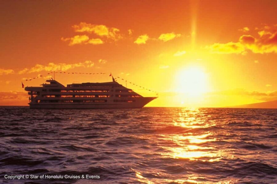 Honolulu: Sunset 5 Course Dinner Cruise with Entertainment - Cultural Entertainment: The Moku Ola Show