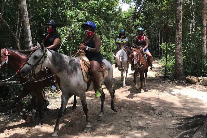 Horseback riding with ATV, zip lines and cenote, lunch and transfer - Introduction: An All-in-One Adventure
