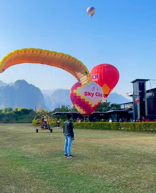 Hot Air Balloon in VangVieng pick up-drop off - What to Expect from the Flight