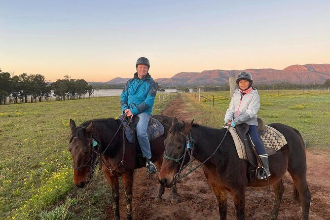 Hunter Valley Horse Ride - 90 Minutes -Vineyard & Mountain Views - The Sum Up