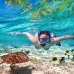 Isla Mujeres tour in a Catamaran with snorkel, open bar, lunch - Snorkeling at one of Cancun’s Best Reefs