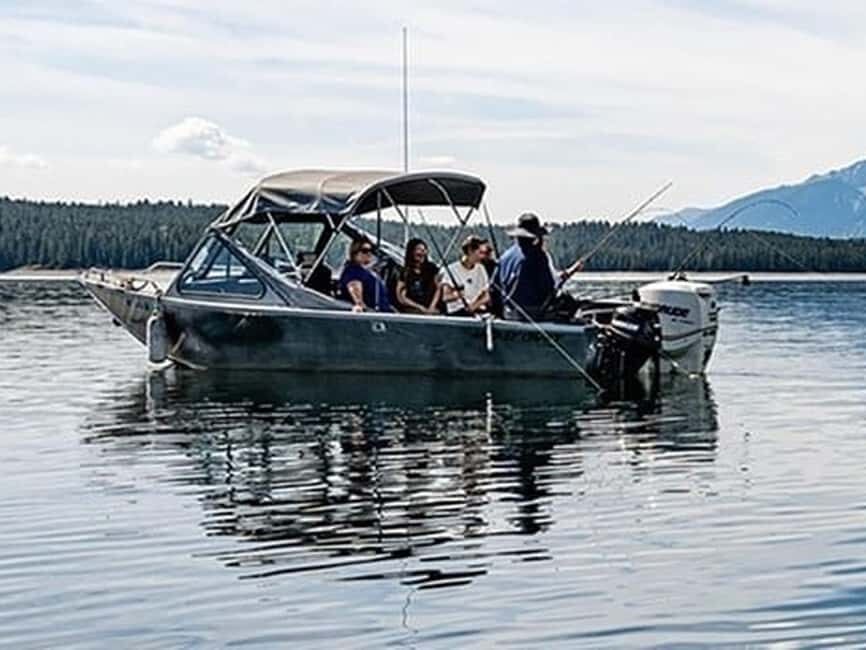 Jackson Lake: Guided Fishing Tour in Grand Teton - The Boat and Equipment