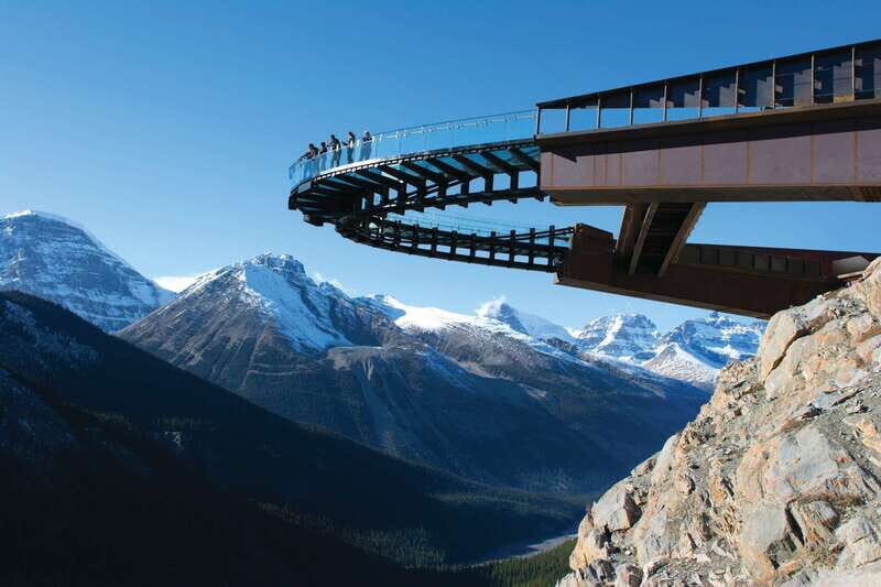 Jasper: Columbia Icefield Skywalk and Ice Explorer Ticket - The Columbia Icefield Skywalk: Walking Above the Sunwapta Valley