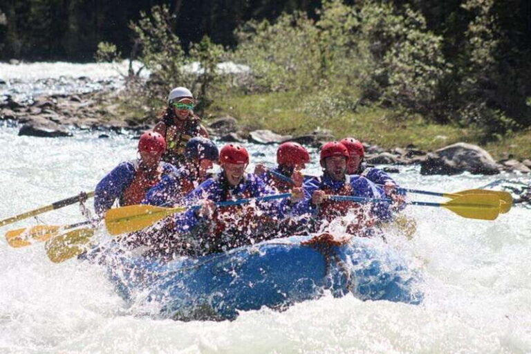 Jasper: Sunwapta River Whitewater Rafting - Self-Drive