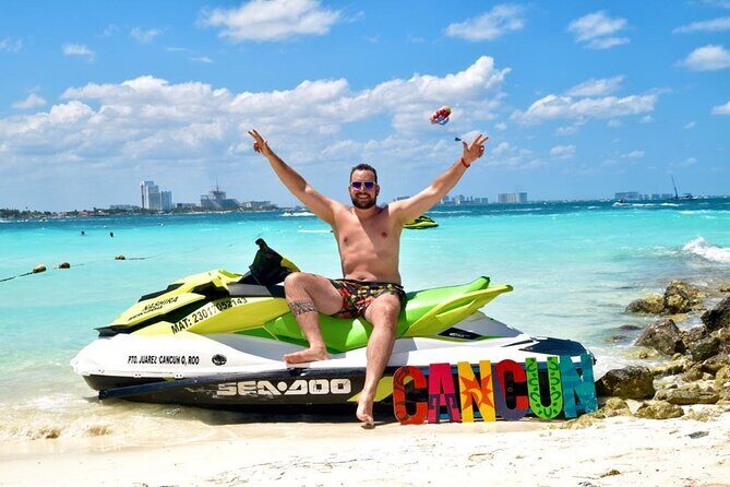Jet Ski Ride on the Cancun Coast 30 Minutes - Key Points