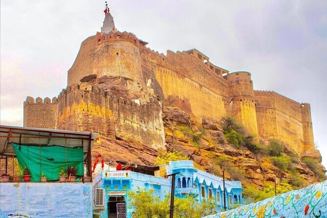 (JODHPUR) BLUE CITY Guided TOUR with MEHREANGARH FORT - Transportation and Timing