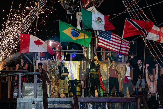 Jolly Roger Pirate Show and Dinner in Cancun - Frequently Asked Questions