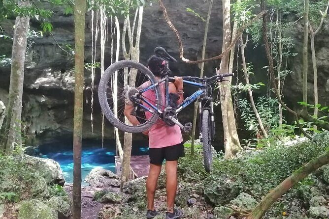 Jungle Bike Tour from Playa del Carmen with Bath in a Cenote - The Itinerary in Detail
