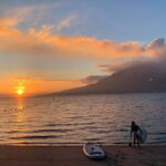 Kagoshima Volcano Sunrise SUP Activity Inc. Breakfast & Transport - The Rush of Sunrise Views