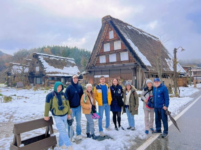Kanazawa: World Heritage Shirakawa-go Guided Tour - The Itinerary Breakdown