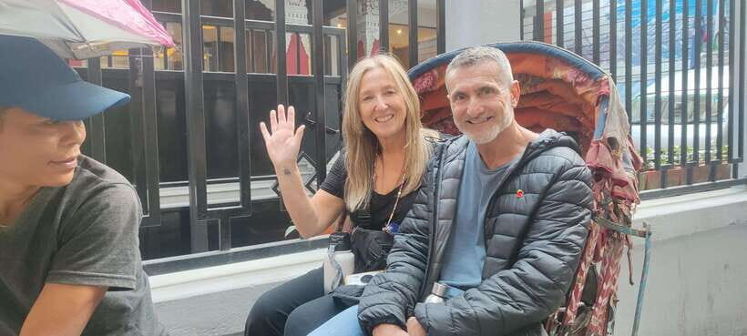 Kathmandu : Thamel and Newroad Rickshaw Tour With Guide - The Ride and Guide