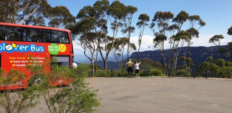 Katoomba: Blue Mountains Full-Day Hop-On Hop-Off Bus Tour - What to Expect at Each Stop