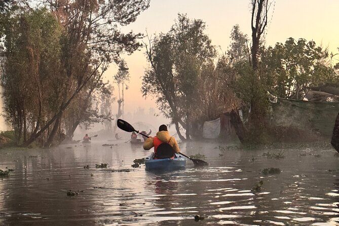 Kayak one more Sunrise Adventure in Xochimilco - What You Can Expect During the Tour