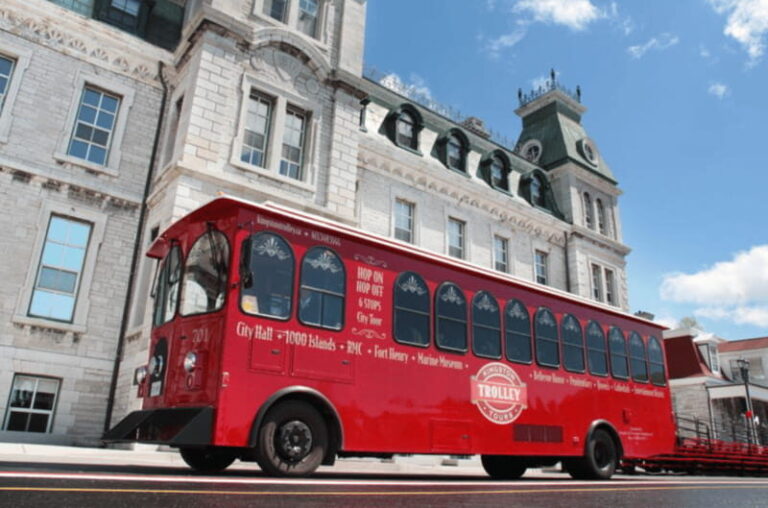 Kingston: Trolley City Tour - What You Can Expect on the Tour